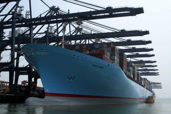World's Largest Cargo Ship Holds 15,000 Containers